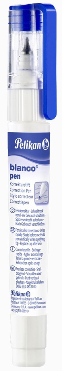 ΔΙΟΡΘΩΤΙΚΟ ΣΤΥΛΟ BLANCO PEN 7ml PELIKAN - Βιβλιοπωλεία Εκδόσεις ...
