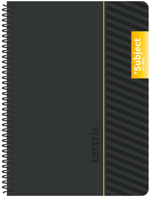ΤΕΤΡΑΔΙΟ ΣΠΙΡΑΛ 17X24 150 ΦΥΛΛΑ 5 ΘΕΜΑΤΑ 70gr SUBJECT - 4 ΣΧΕΔΙΑ ...